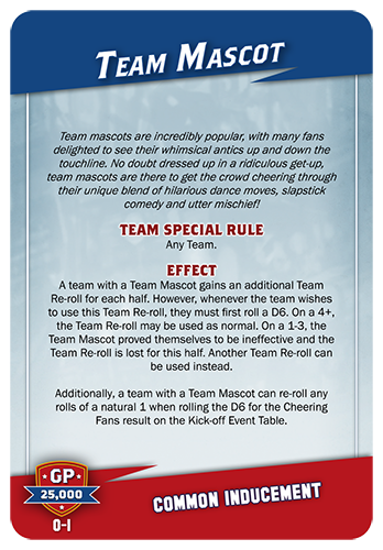 [BB2025] Inducement Cards: Common Inducement
